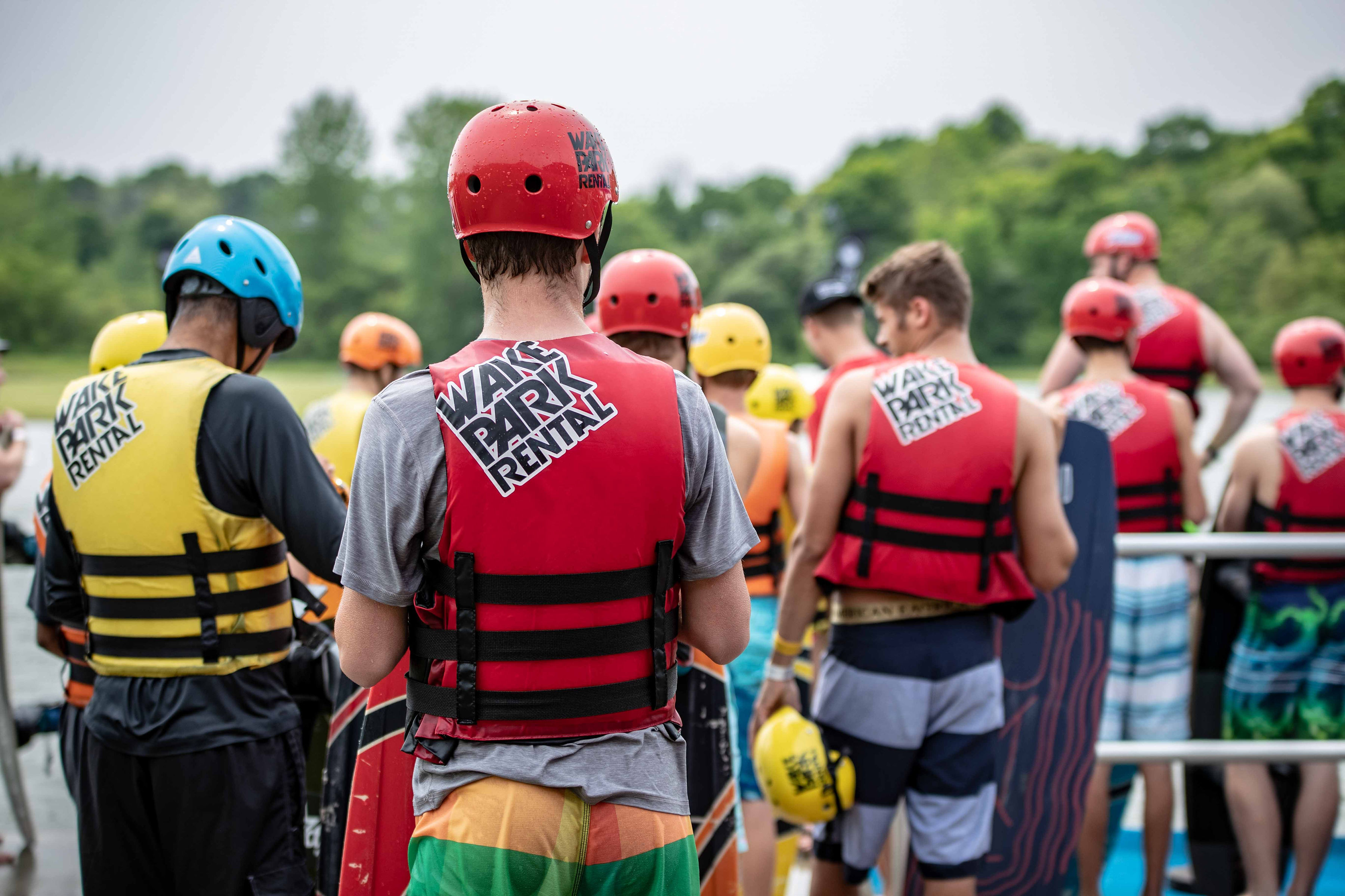 Youth Group Night Action Wake Park